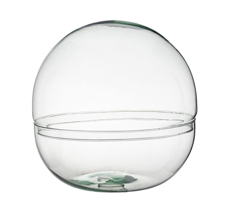 Two piece terrarium glass sphere W-603+W-604 H:27.5cm D:27.5cm | Vases ...